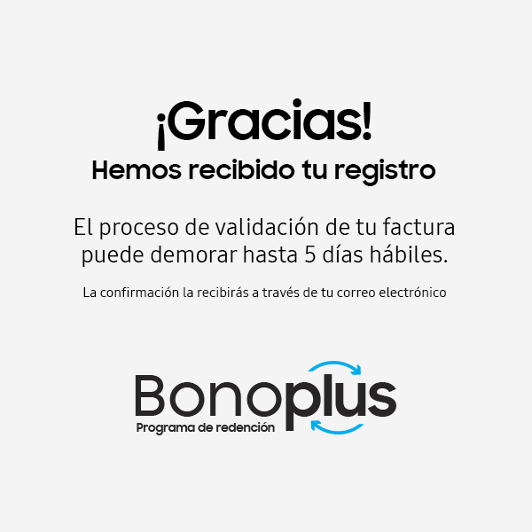 Bono Plus | Registro